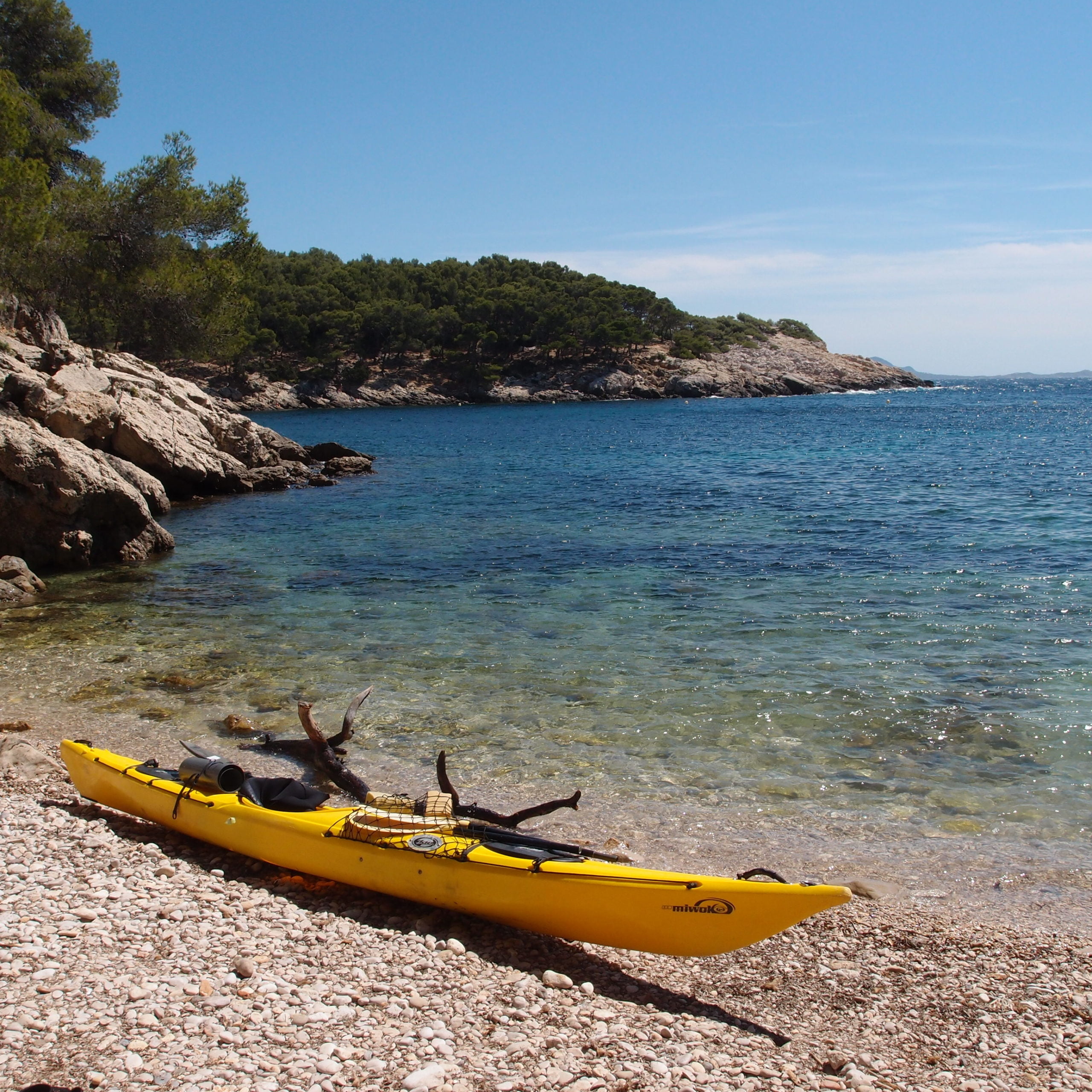 Escapade Kayak de mer - Demi journée Organisée - ExpéNature - La Ciotat